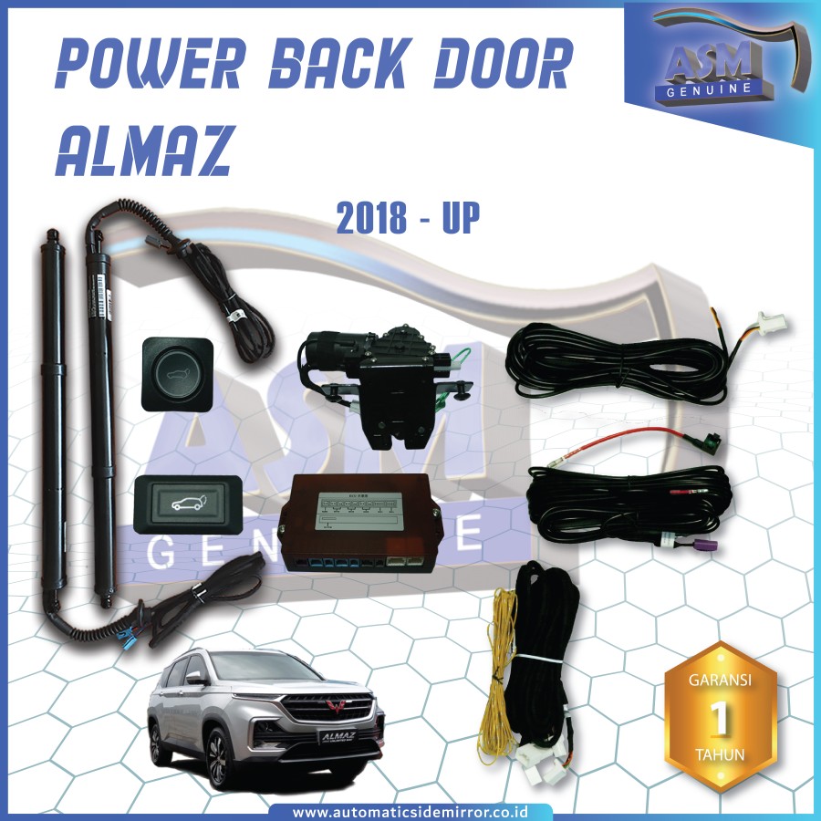 Power Back Door / Pintu Bagasi Elektrik Wuling Almaz | Automatic Side ...
