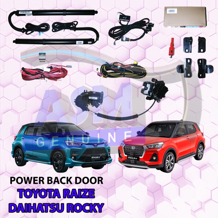 Power Back Door/Pintu Bagasi Elektrik Toyota Raize dan Daihatsu Rocky ...